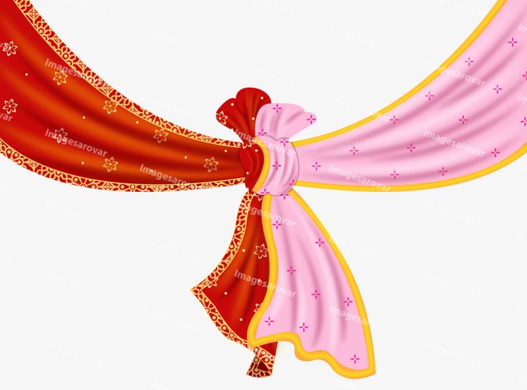 Indian Wedding Gathbandhan Png Vector Illustration - Premium Vectors ...