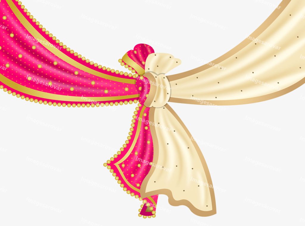 Indian Wedding Gathbandhan Png Vector Illustration - Premium Vectors ...