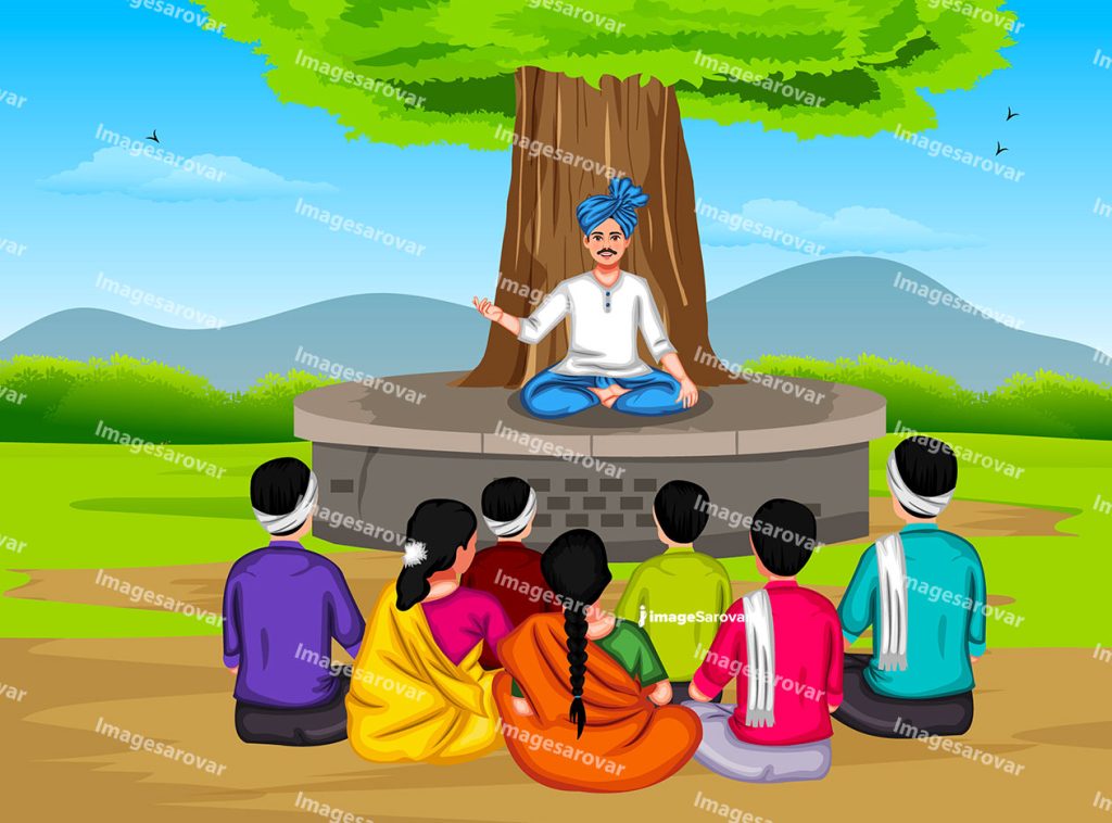 village scenery illustration - Premium Vectors, Illustrations, PSD ...